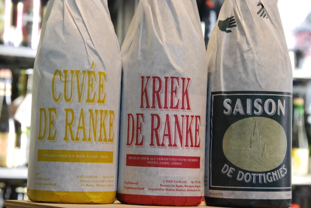 De Ranke Saison de Dottignies - De Ranke Kriek - De Ranke Cuvee De ...
